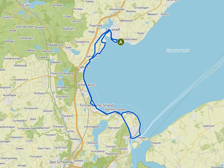 MTB Tour - Pelzerhaken - Scharbeutz - Timmendorfer Strand - Travemünde ...